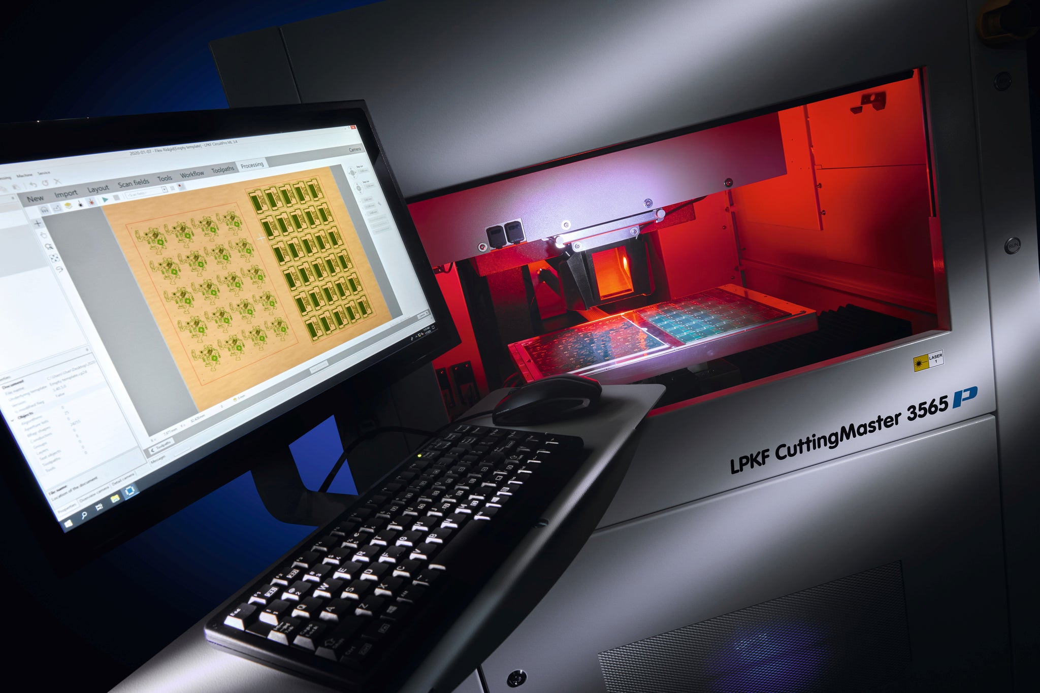 LPKF CuttingMaster 3000 Series - Laser PCB Depaneling (Nano/Pico-Secon – Tokimeku